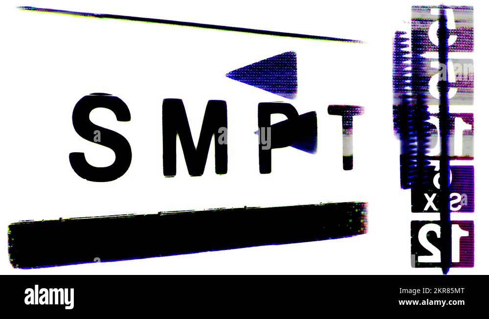 film academy leader tv static television noise video countdown intro ...