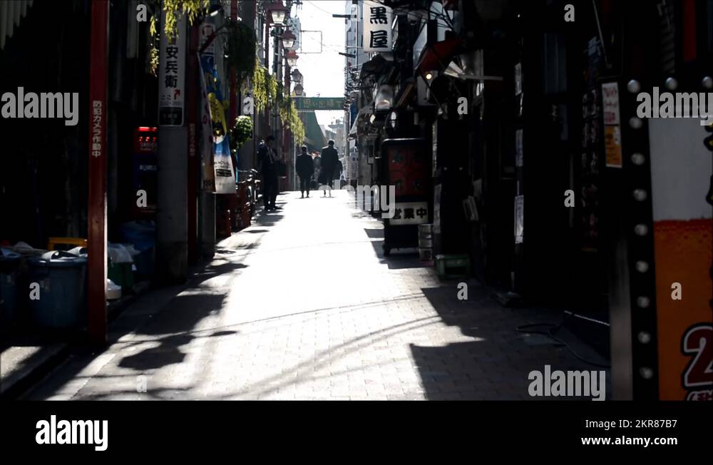 Omoide Yokocho Memory Lane, Shinjuku, Tokyo Stock Video Footage - Alamy