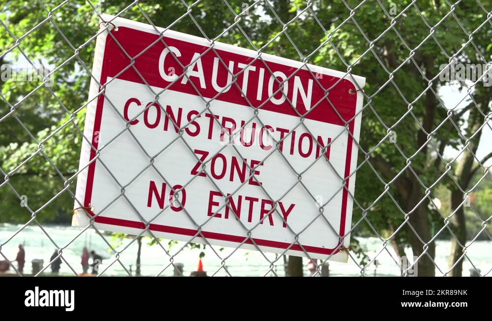No entry sign on fence Stock Videos & Footage - HD and 4K Video Clips ...