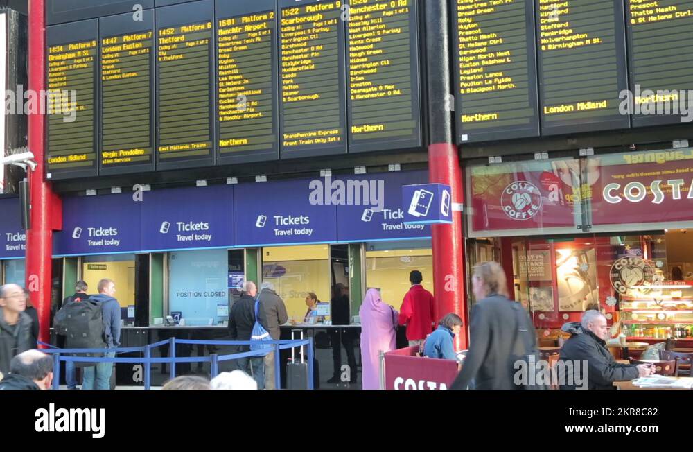 Train station ticket office sign Stock Videos & Footage - HD and 4K ...