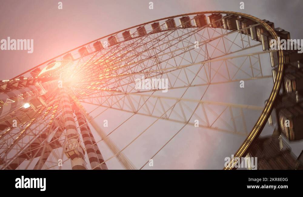 Carnival ride pleasure wheel Stock Videos & Footage - HD and 4K Video ...