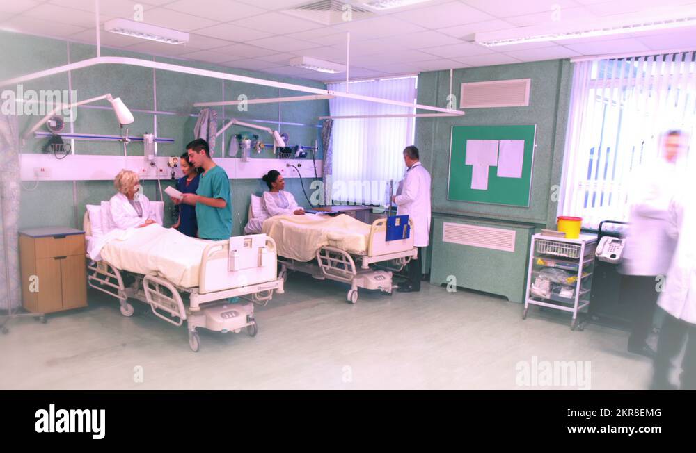 Patient on busy ward hospital Stock Videos & Footage - HD and 4K Video ...