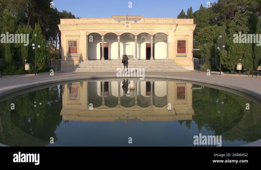 Fire temple structure of the ancient Zoroastrianism faith in Iran Stock ...