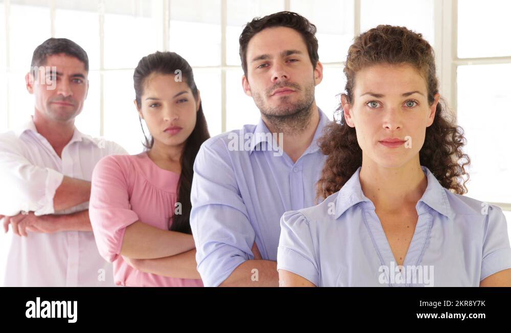 Stern woman arms crossed Stock Videos & Footage - HD and 4K Video Clips ...