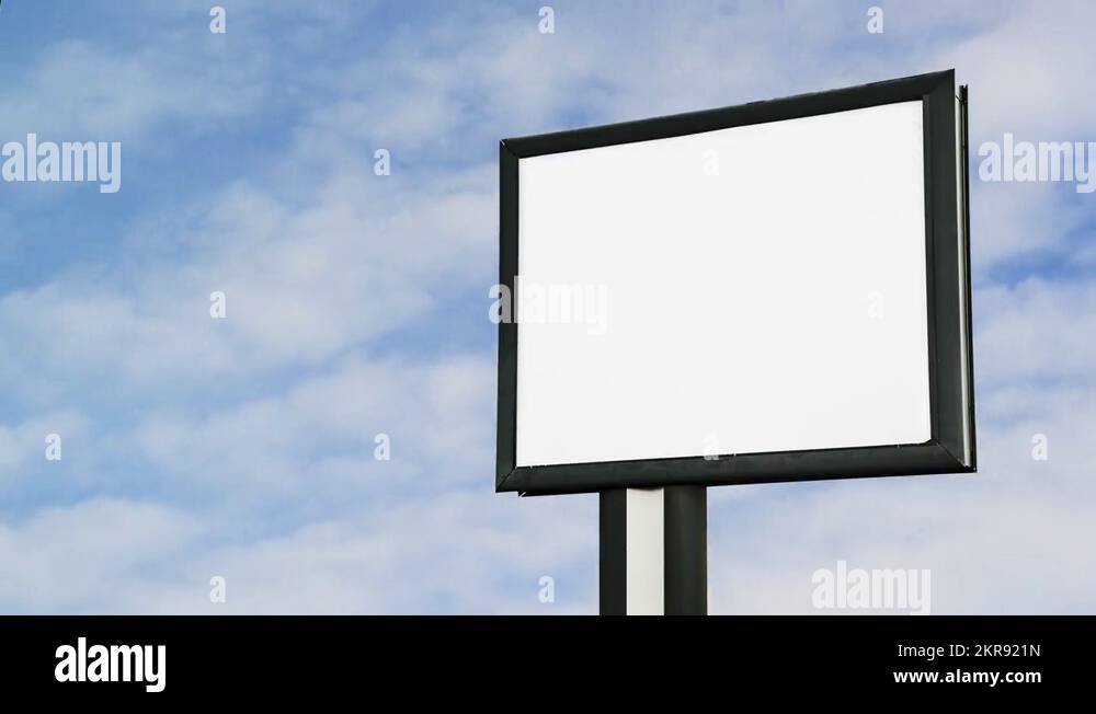 Blank billboard Stock Videos & Footage - HD and 4K Video Clips - Alamy