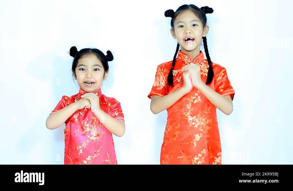 Children in traditional chinese dress Stock Videos & Footage - HD and ...