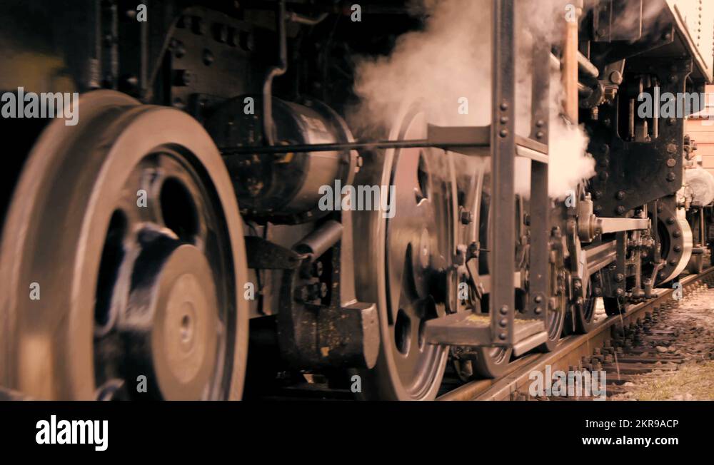 Steam locomotive driver wheels Stock Videos & Footage - HD and 4K Video ...