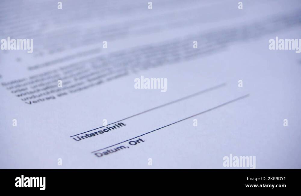 German signature Stock Videos & Footage - HD and 4K Video Clips - Alamy