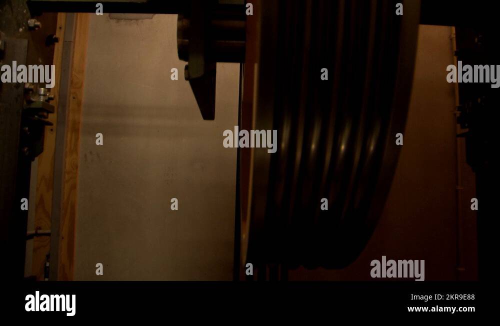 Elevator shaft motor Stock Video Footage - Alamy