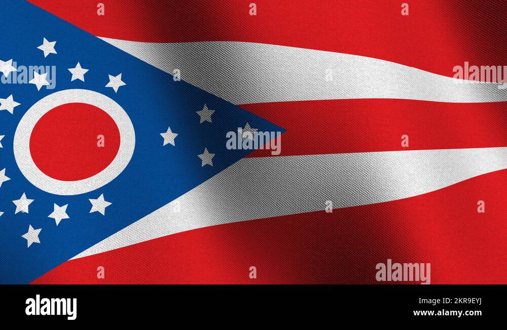 Ohio state flag Stock Videos & Footage - HD and 4K Video Clips - Alamy