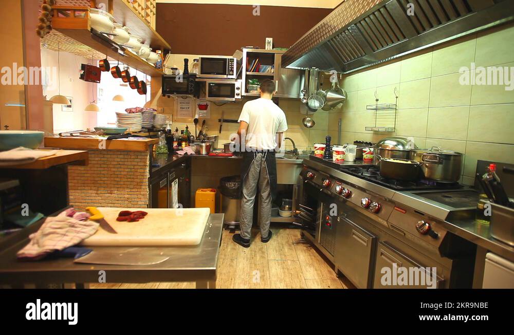 Restaurant chefs kitchen Stock Videos & Footage - HD and 4K Video Clips ...