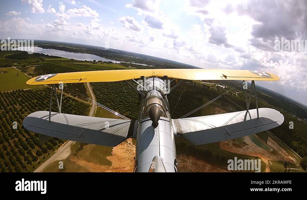 Grumman Duck Tail Mount Flying Stock Video Footage - Alamy