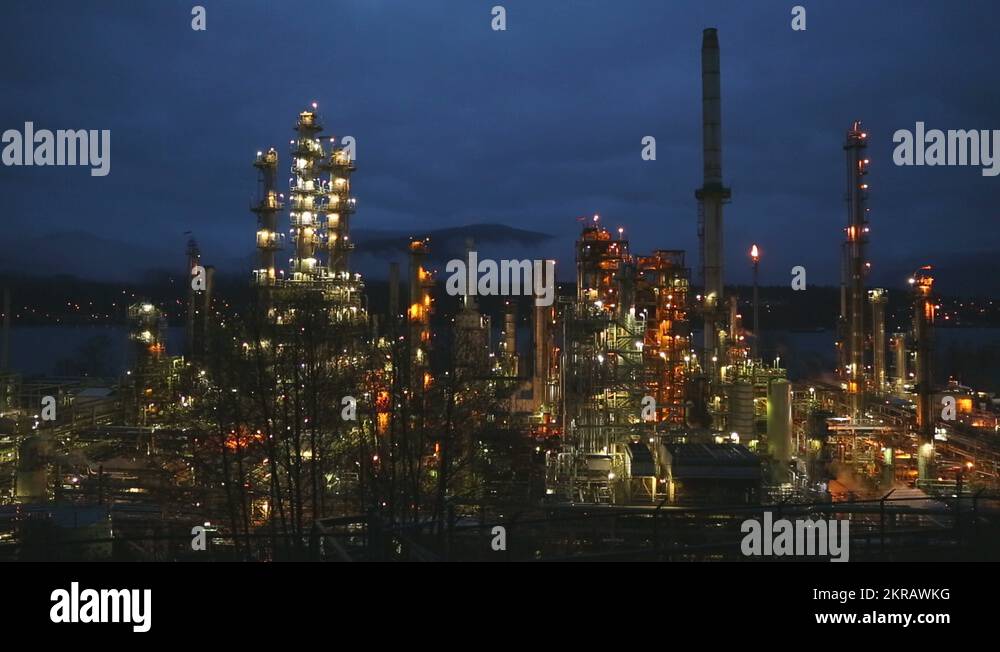 Oil refinery vancouver british columbia Stock Videos & Footage - HD and ...