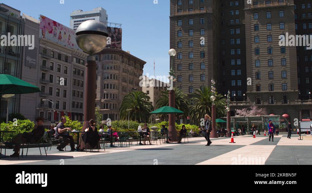 Union square san francisco people Stock Videos & Footage - HD and 4K ...