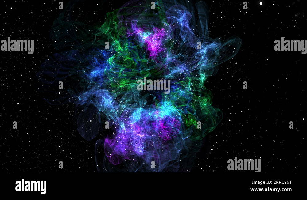 Space Nebula Zoom Background 2 Stock Video Footage - Alamy