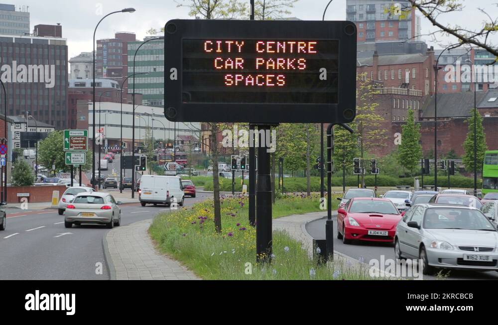 Uk city centre road sign Stock Videos & Footage - HD and 4K Video Clips ...