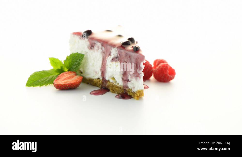 Slice of cheese cake Stock Videos & Footage - HD and 4K Video Clips - Alamy