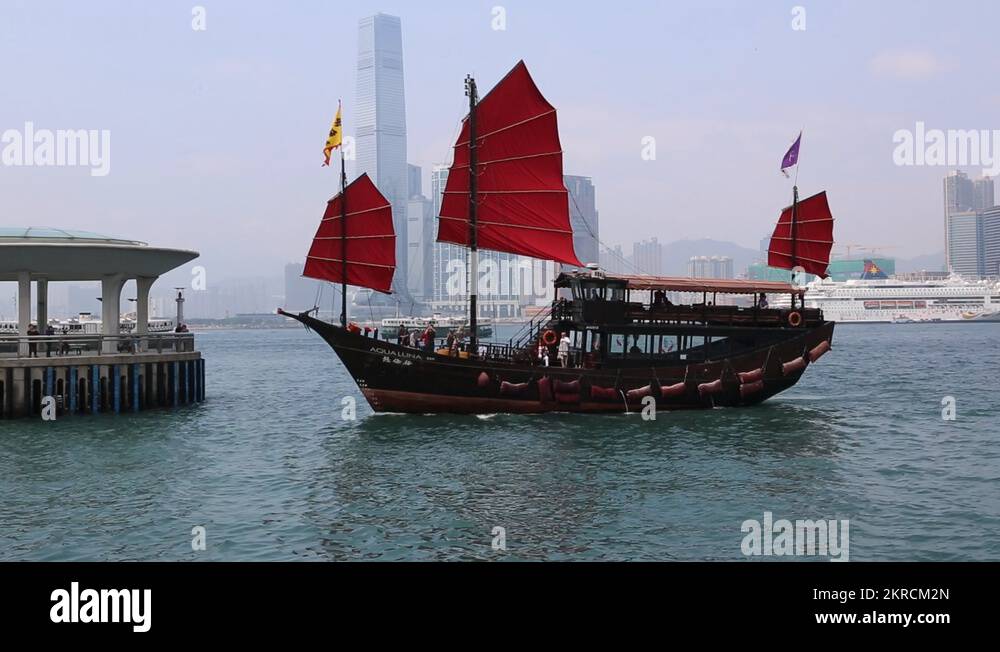 Traditional chinese junk skyline Stock Videos & Footage - HD and 4K ...