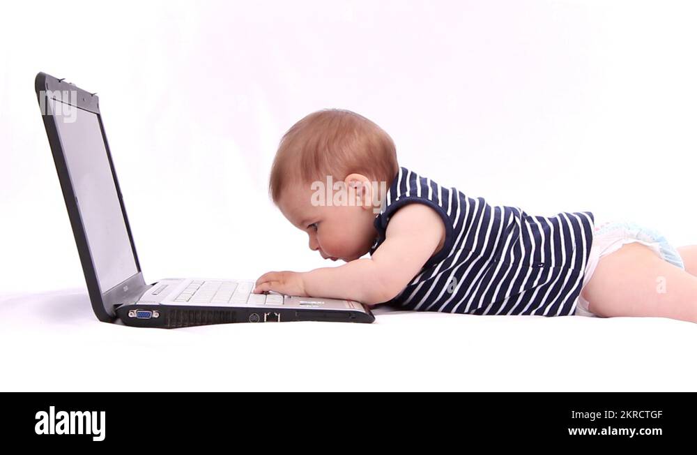 Boy with white laptop Stock Videos & Footage - HD and 4K Video Clips - Alamy