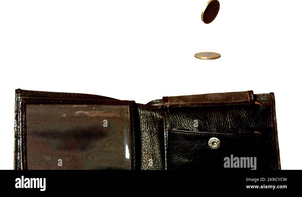 Money falling wallet on white Stock Videos & Footage - HD and 4K Video ...