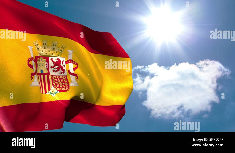 National spain flag Stock Videos & Footage - HD and 4K Video Clips - Alamy