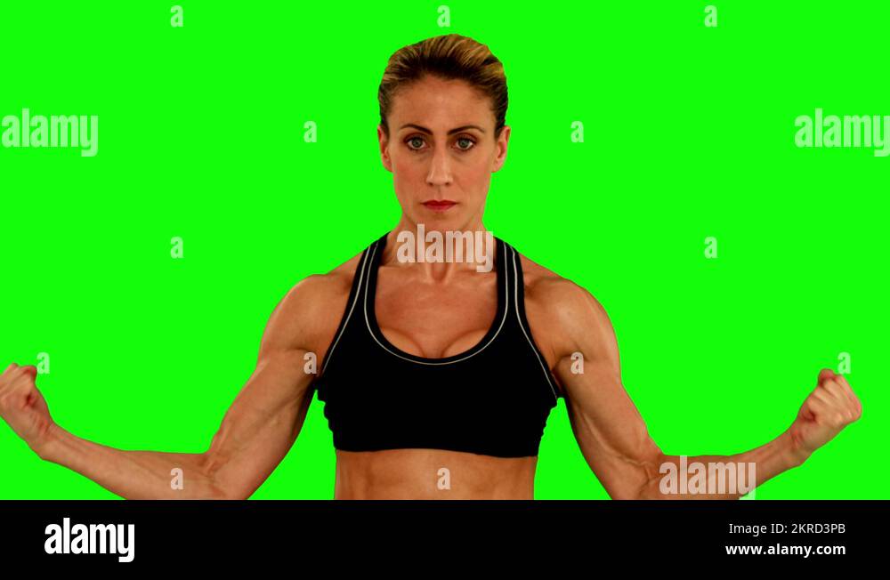 Female bodybuilder flexing muscles Stock Videos & Footage - HD and 4K ...