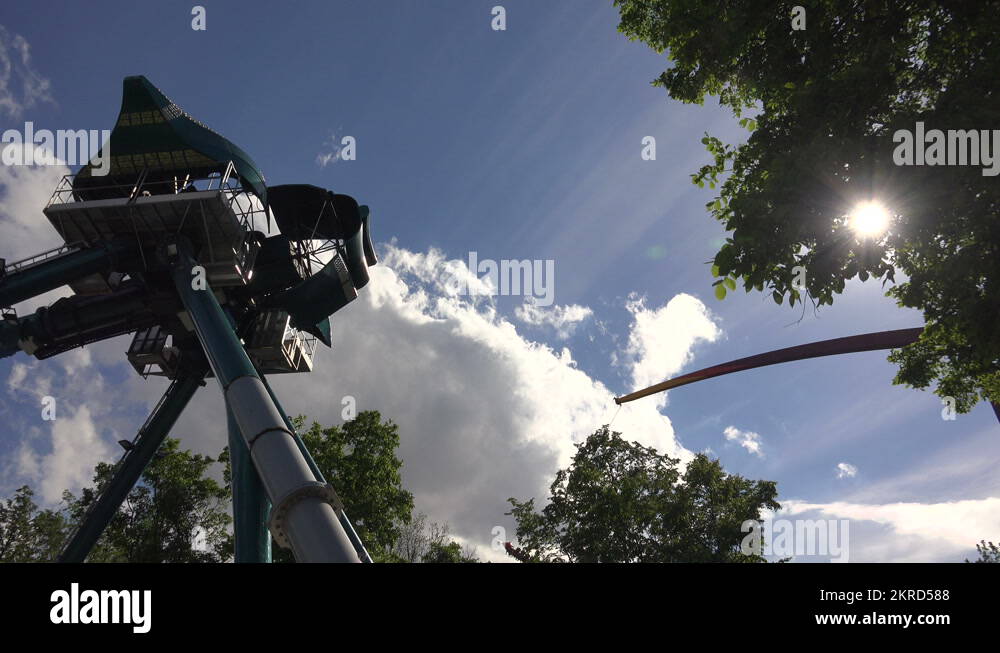 Extreme attraction. Carousel. 4K Stock Video Footage - Alamy