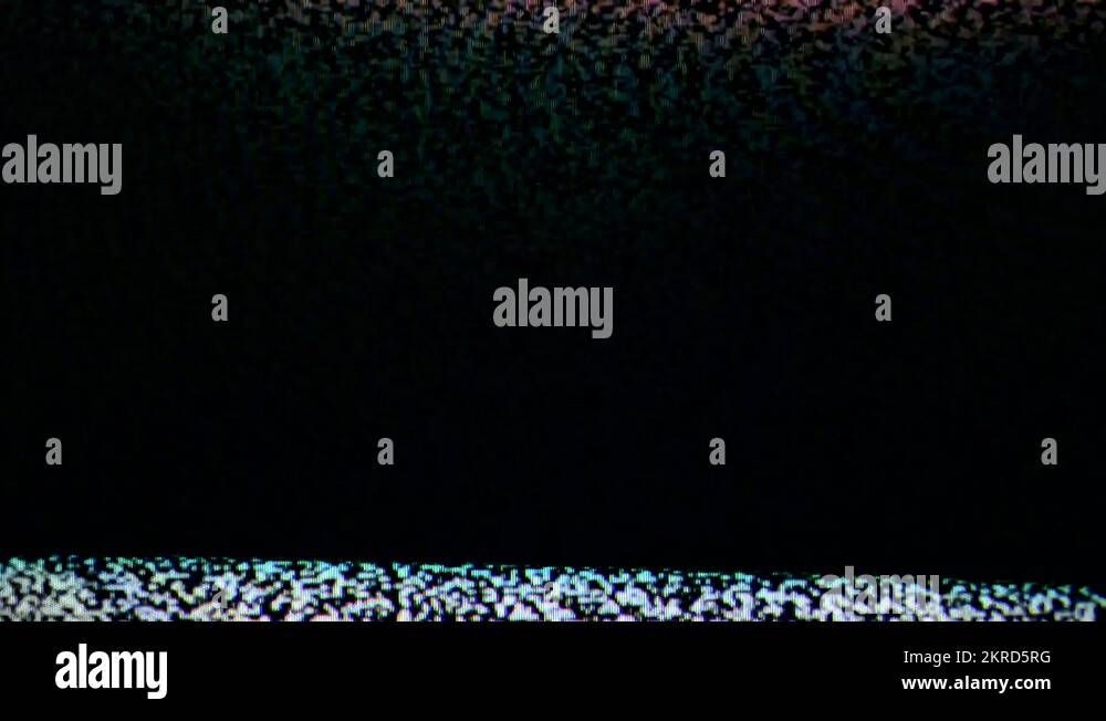 Detuned TV screen. Tv noise as background. 1920x1080, full hd footage ...