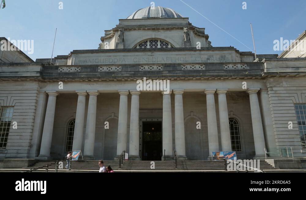 National museum wales cardiff wales Stock Videos & Footage - HD and 4K ...