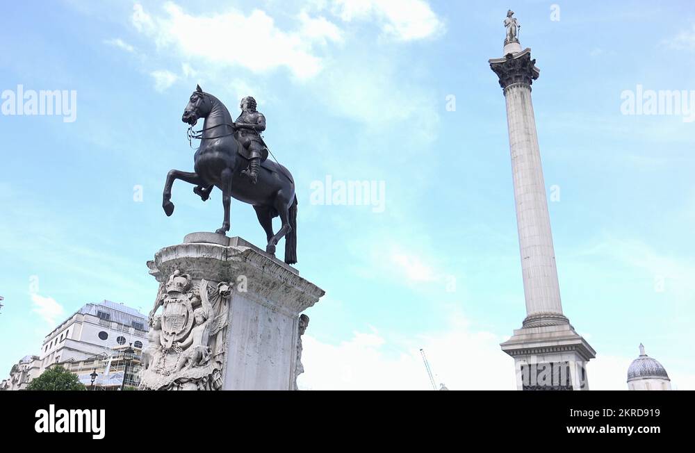 Column london trafalgar statue Stock Videos & Footage - HD and 4K Video ...