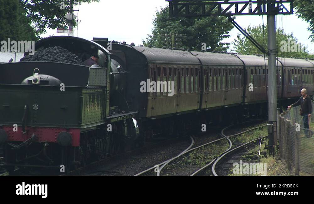 Steam train with carriages Stock Videos & Footage - HD and 4K Video ...