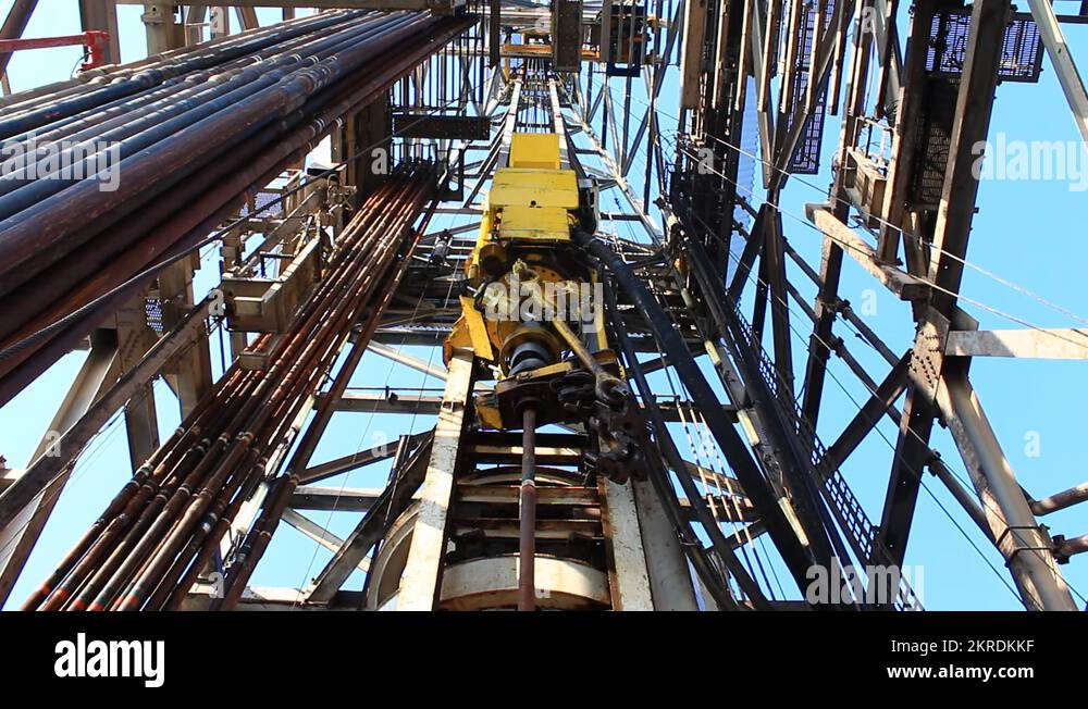 Top Drive System (TDS) Spinning for Oil Drilling Rig - Oilfield ...