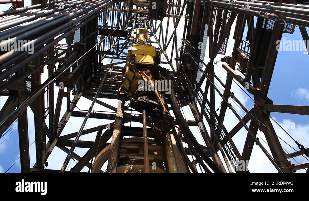 Top Drive System (TDS) Spinning for Oil Drilling Rig - Oilfield ...