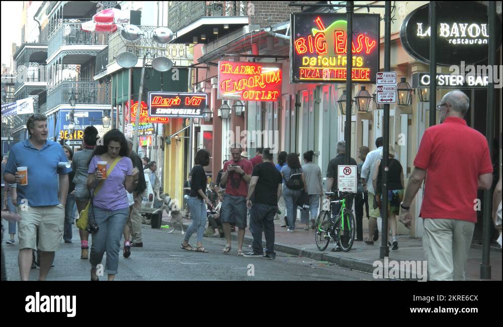 New orleans french quarter signs Stock Videos & Footage - HD and 4K ...