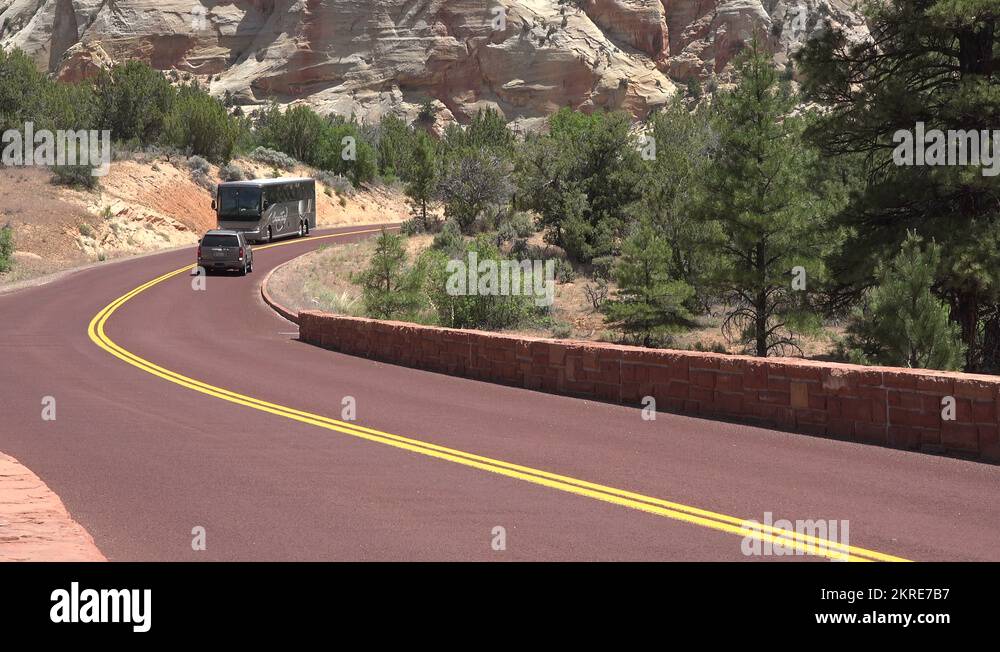 Zion park tour buses Stock Videos & Footage - HD and 4K Video Clips - Alamy