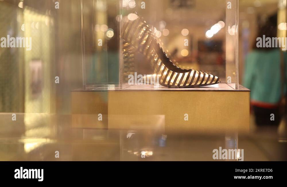 Designer shoe in shop window Stock Videos & Footage - HD and 4K Video ...