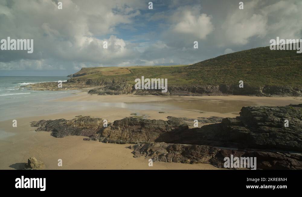 Polzeath beach cornwall seaside Stock Videos & Footage - HD and 4K ...
