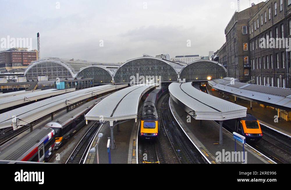 Uk railway station arrival Stock Videos & Footage - HD and 4K Video ...
