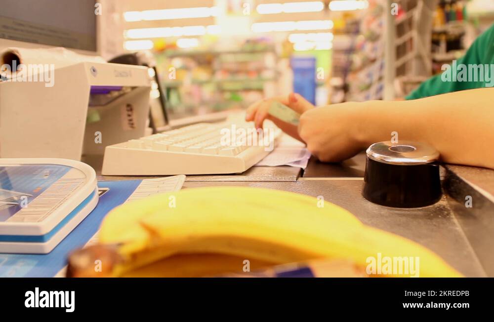 Supermarket checkout Stock Videos & Footage - HD and 4K Video Clips - Alamy