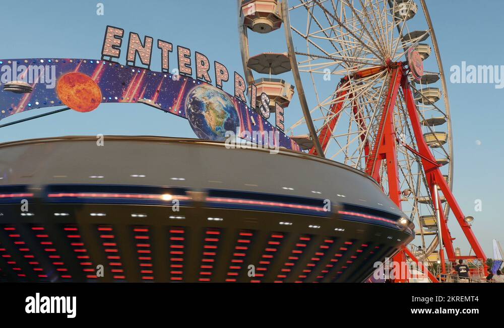 Enterprise ride Stock Videos & Footage - HD and 4K Video Clips - Alamy