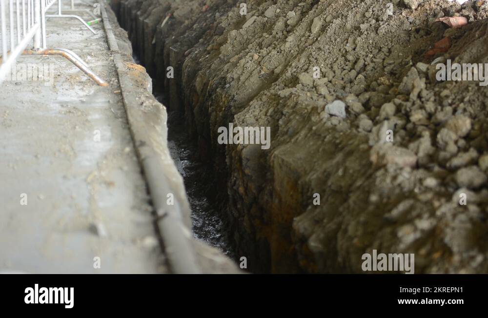 Pavement trench Stock Videos & Footage - HD and 4K Video Clips - Alamy