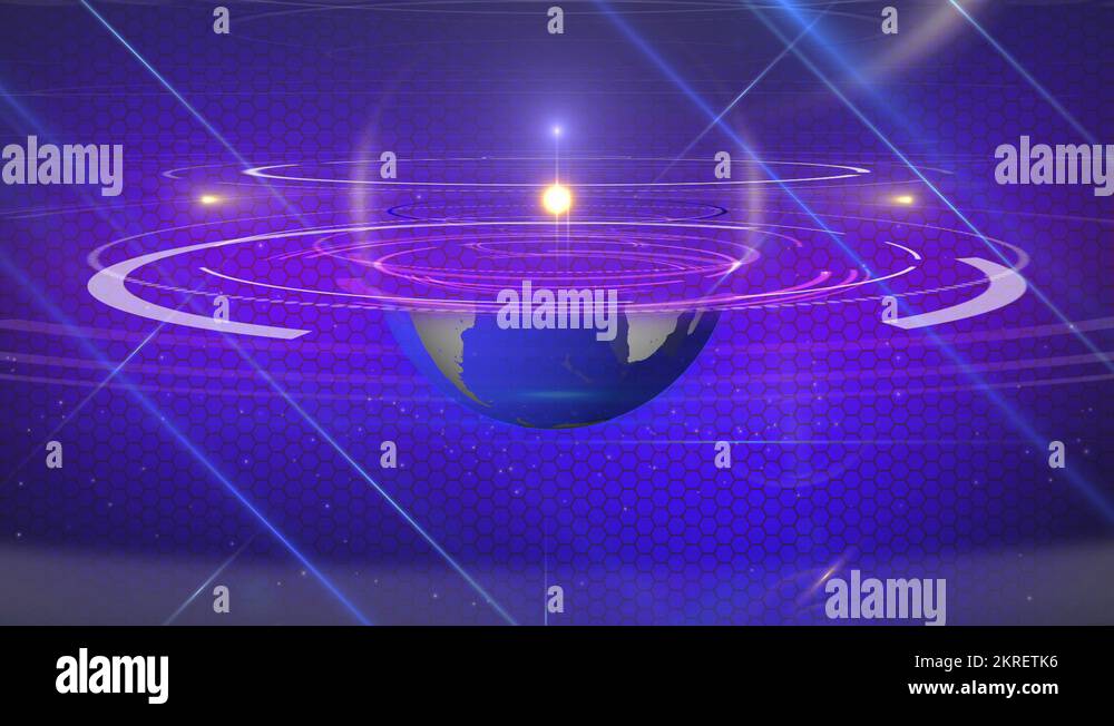 blue abstract for breaking news background Stock Video Footage - Alamy