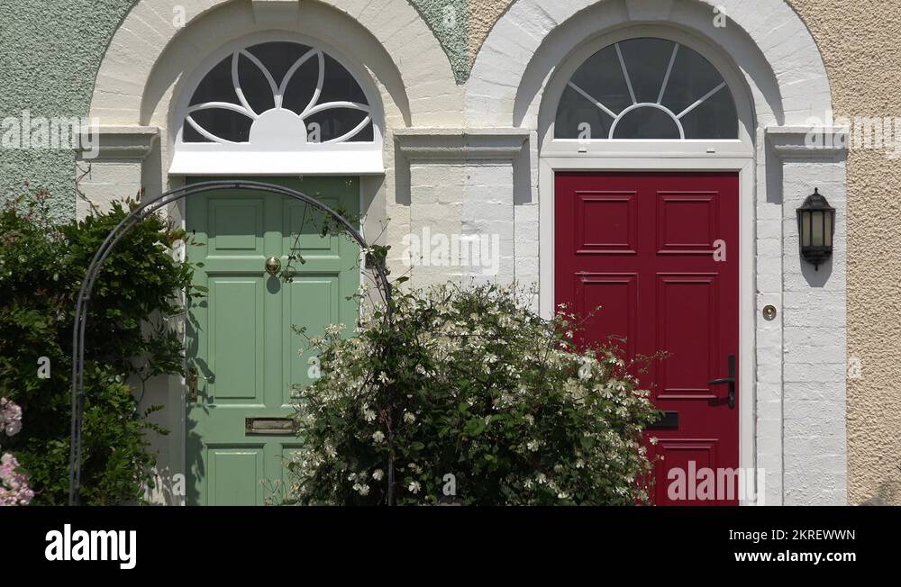 The house with two front doors Stock Videos & Footage - HD and 4K Video ...