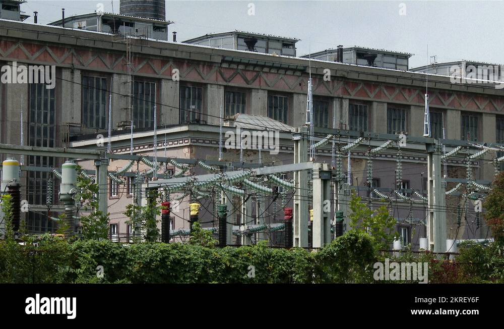 High Voltage Transformer Base 1 Stock Video Footage - Alamy