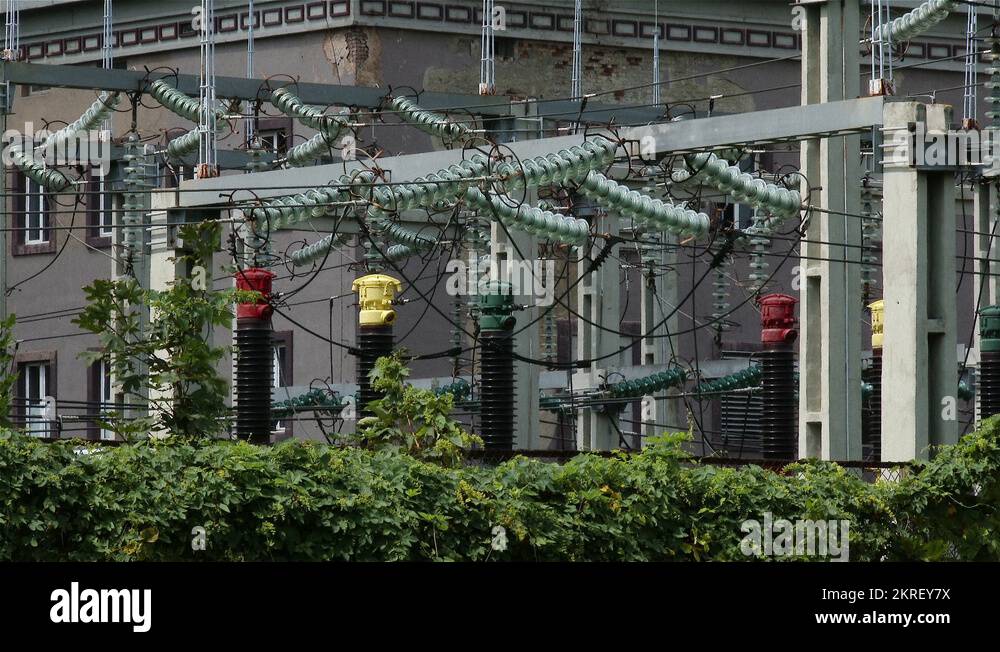 High Voltage Transformer Base 2 Stock Video Footage - Alamy
