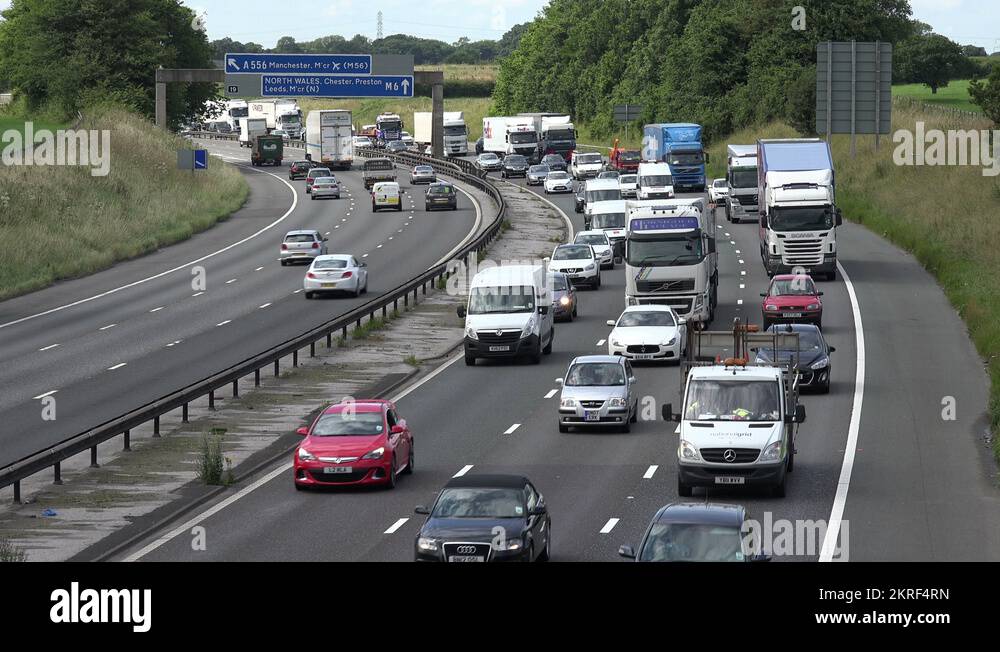 Busy rush hour traffic motorway Stock Videos & Footage - HD and 4K ...