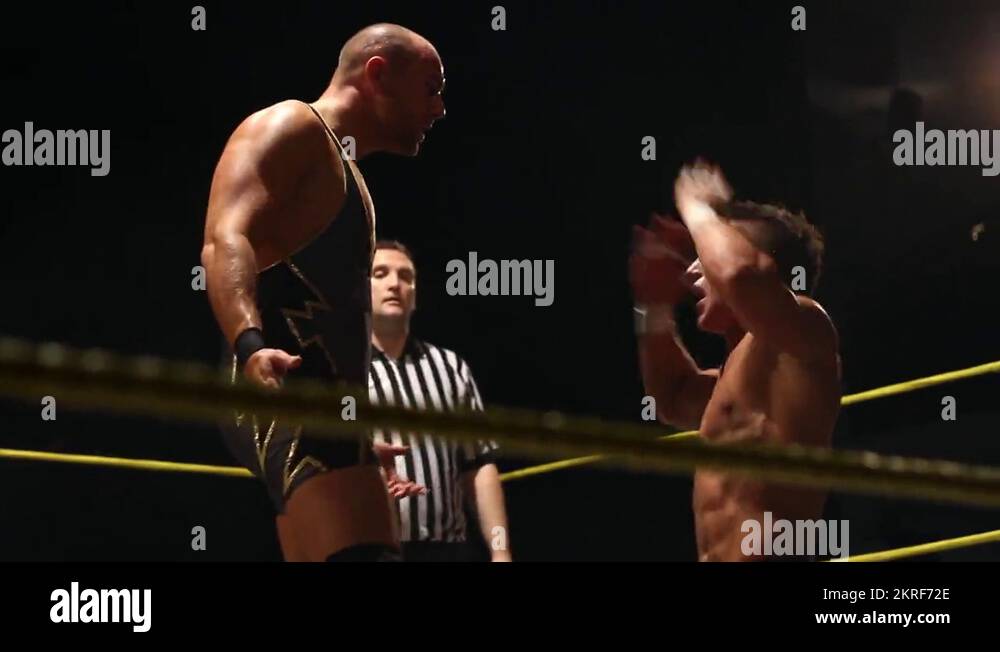Pro Wrestler Getting Slapped in the Face HD Stock Video Footage - Alamy