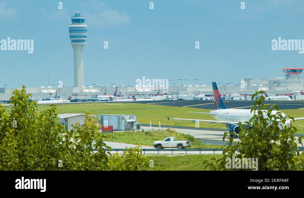 Atlanta airport control tower Stock Videos & Footage - HD and 4K Video ...