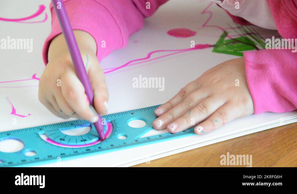 Girl ruler Stock Videos & Footage - HD and 4K Video Clips - Alamy