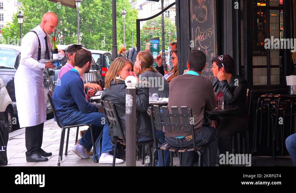 Bistro paris waiter Stock Videos & Footage - HD and 4K Video Clips - Alamy